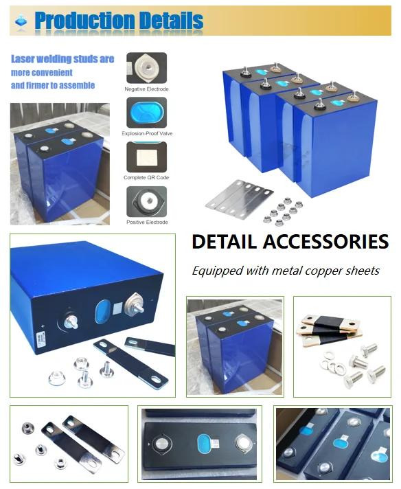 Lf280 Cells 6000 Cycle 3.2v 280ah Rechargeable Battery For High Power ...