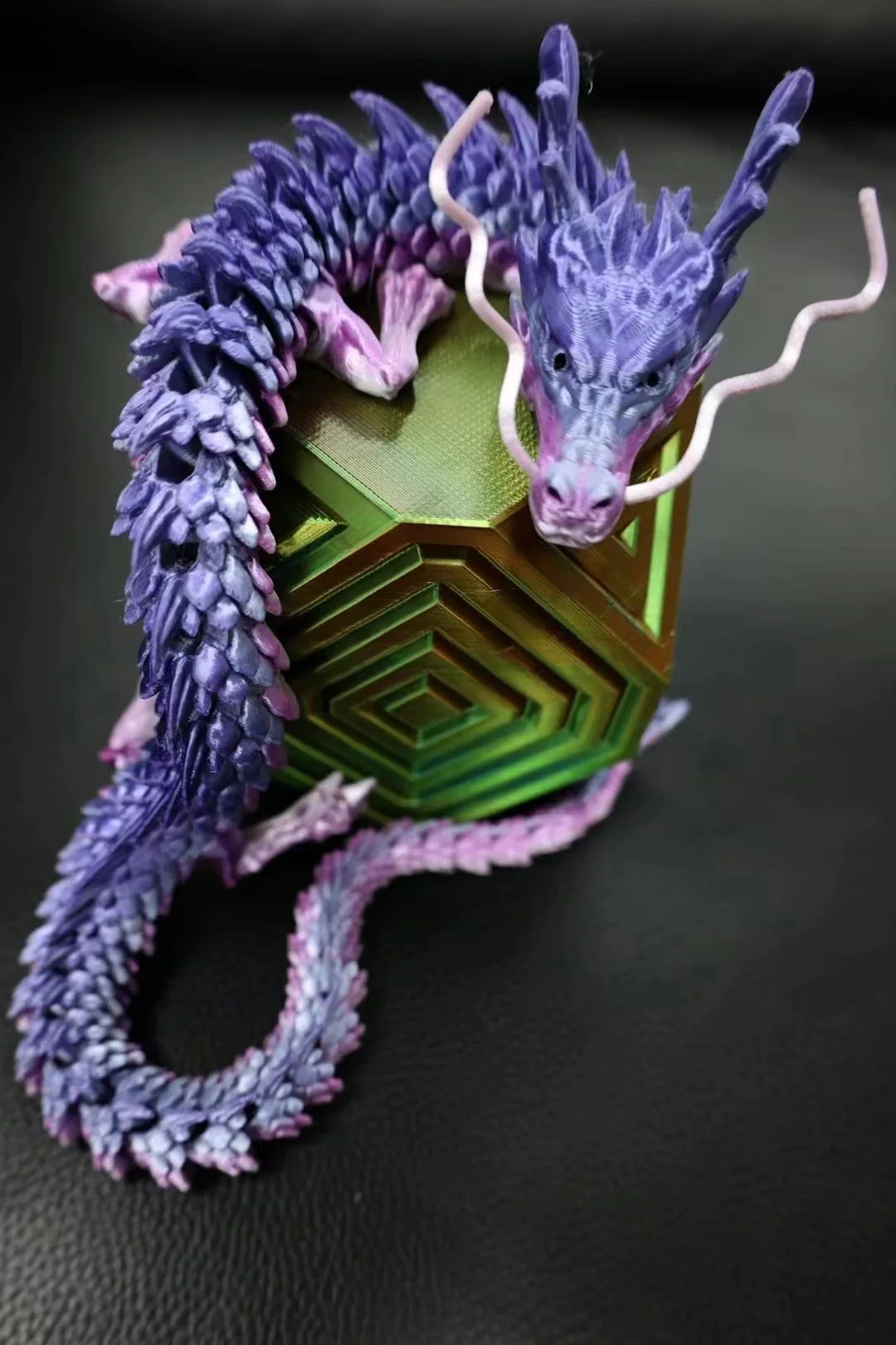 3D Printing Service FDM Process PLA Hinge Dragon Activity Toy Dragon ...