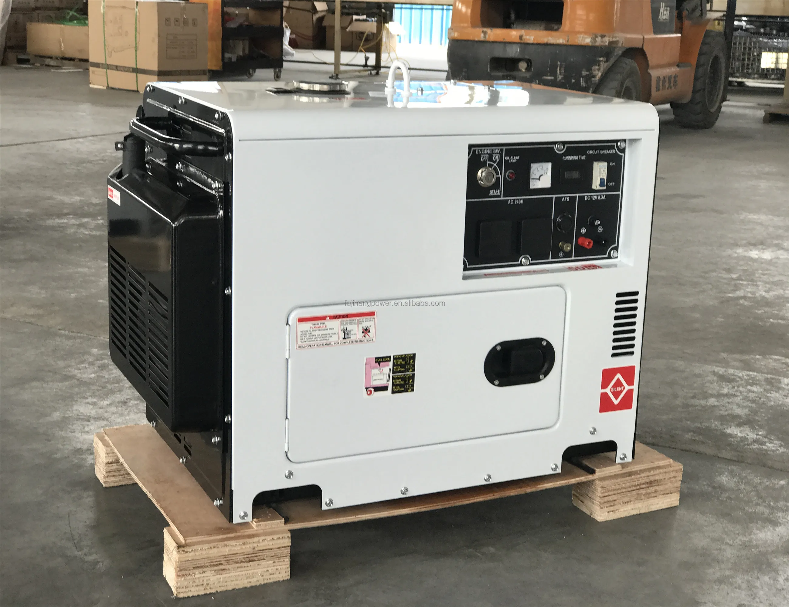 10KW 15KW 20KW 30KW 35KW Tractor Caravan Gas Generator Set Gasoline ...