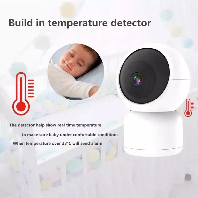 5 Inch Wireless Video Color Baby Monitor With Camera Wifi Video Baby ...