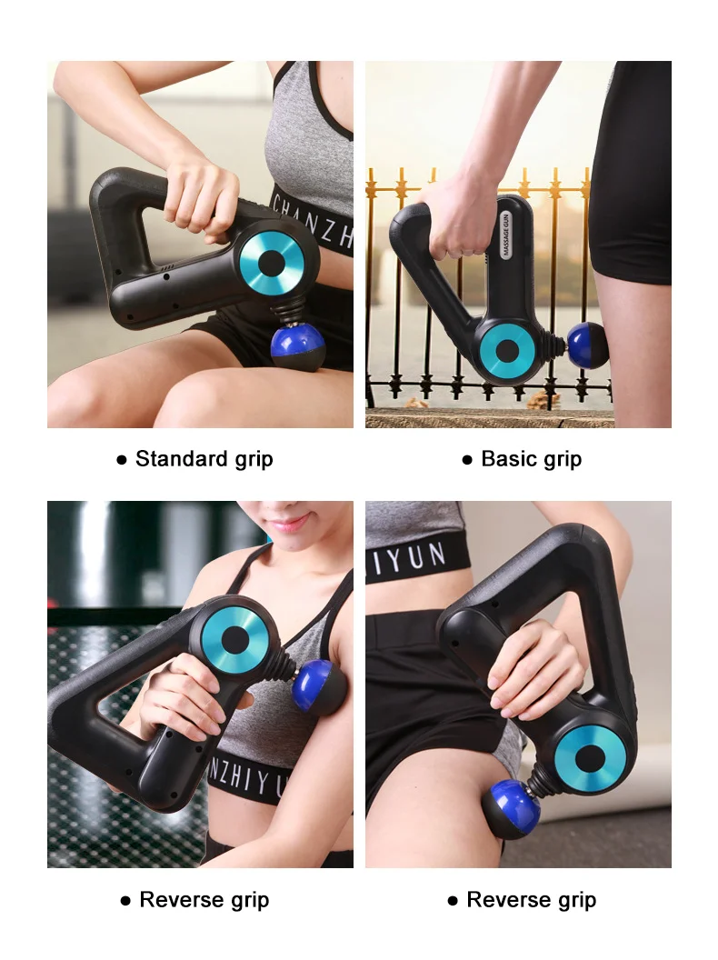 All-new 4th Generation Percussive Therapy Massagers Handheld Deep ...