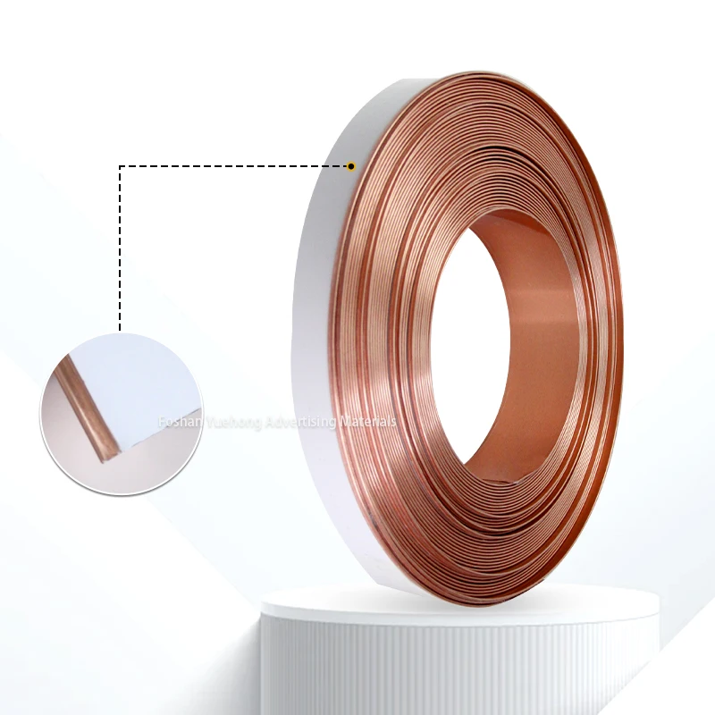 Channel Letter Material Signage Fold Edge Aluminum Coil Trim Cap For ...