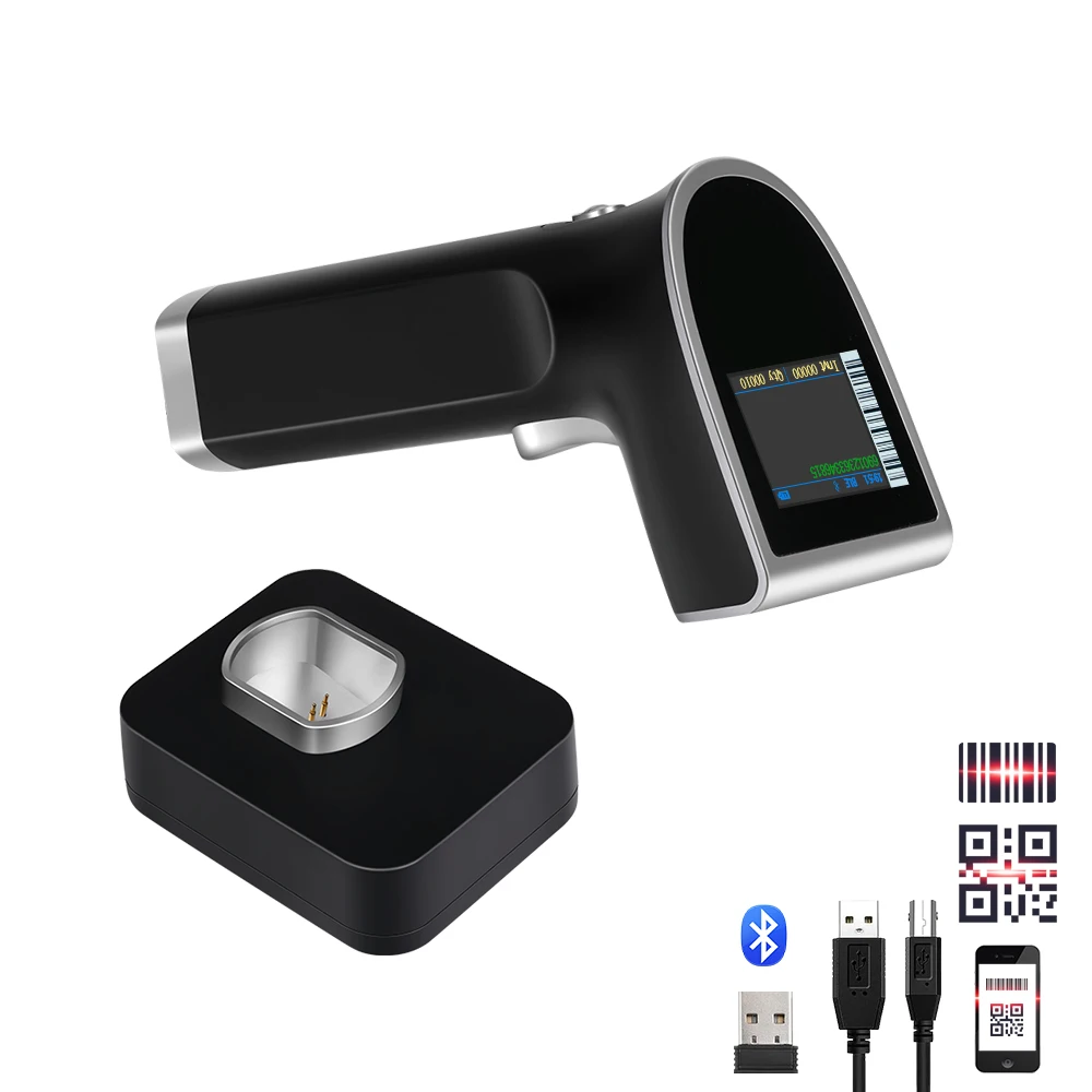 YHDAA Fast Scanning 2D CMOS Image Barcode Reader Wireless Bluetooth ...