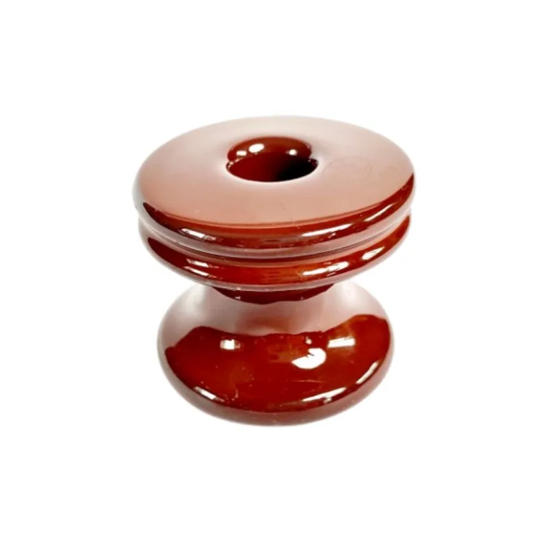 53-2 Spool Porcelain Electrical Insulators For Low Voltage Overhead ...