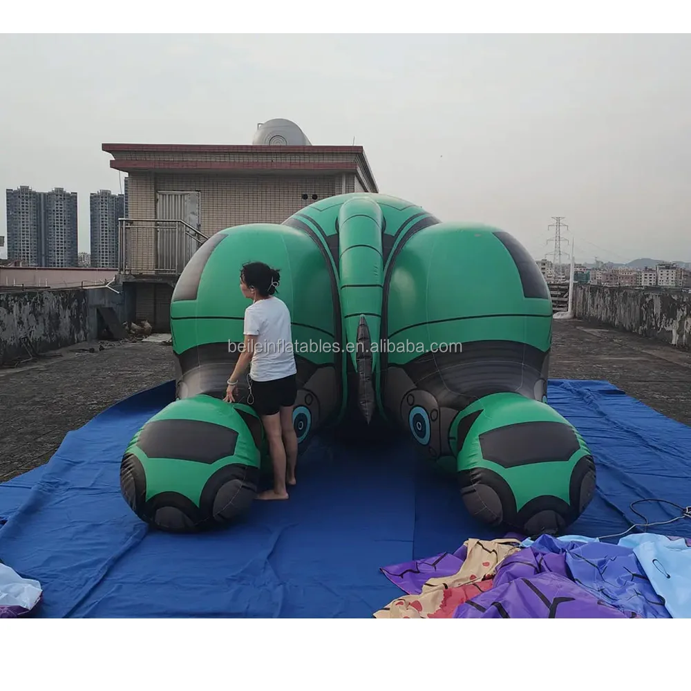HOT Sale Beile New Soft PVC Inflatable Rhino for Advertising Model