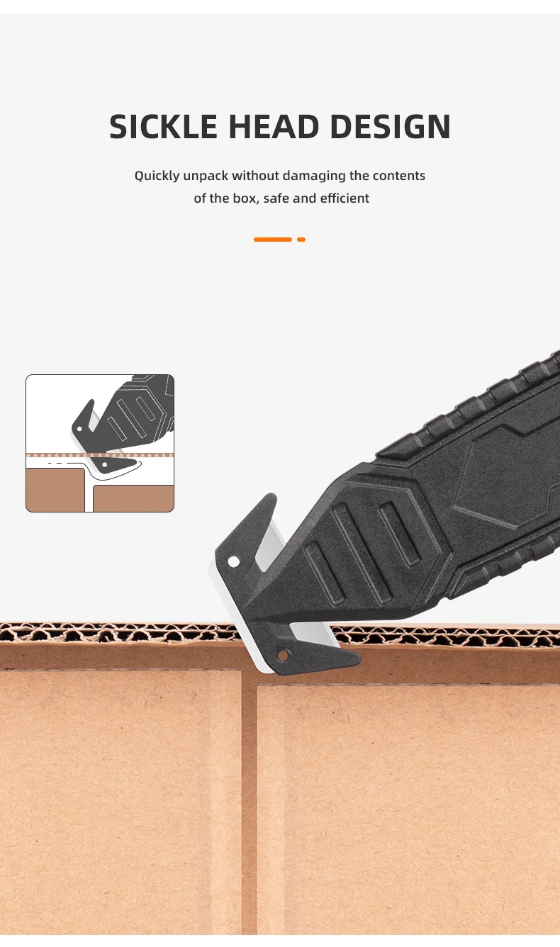Safe & Efficient Box Opener with Hidden Blade - ZEQUAN
