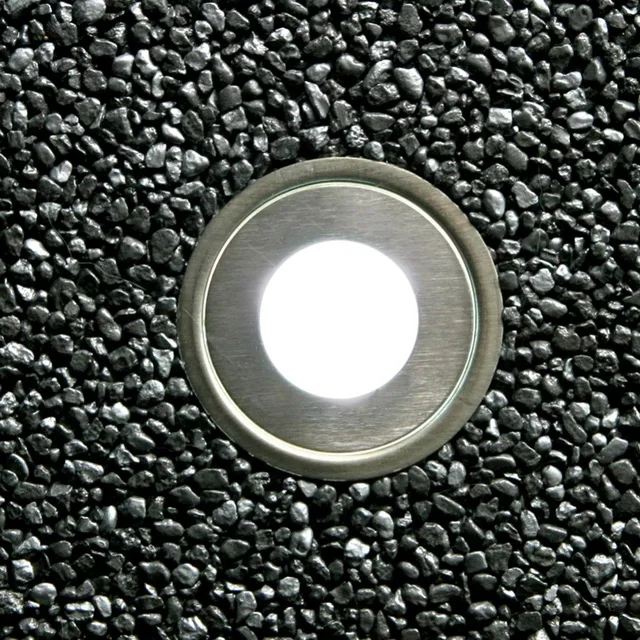 Step Light DC 12V LED Recessed Floor Deck Light Low Voltage Garden ...