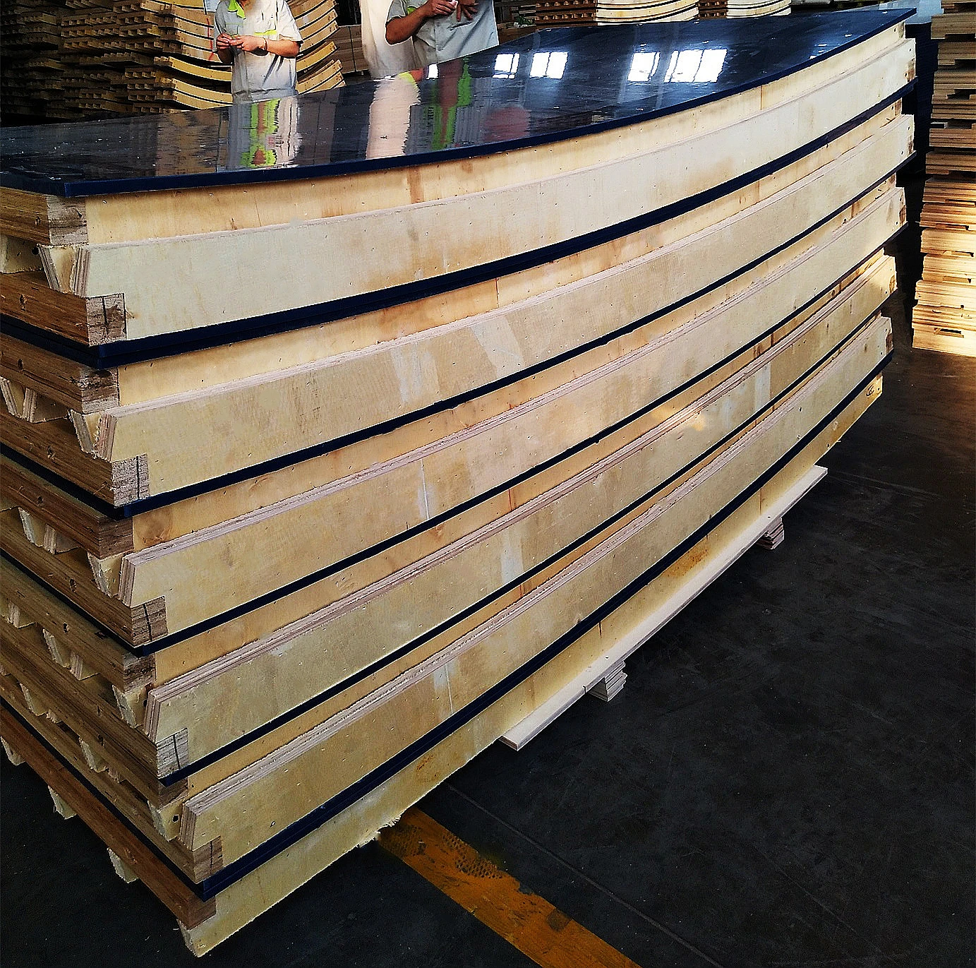 Zeemo Fast Work Tank Curved Flexible Plywood Formwork For Concrete ...