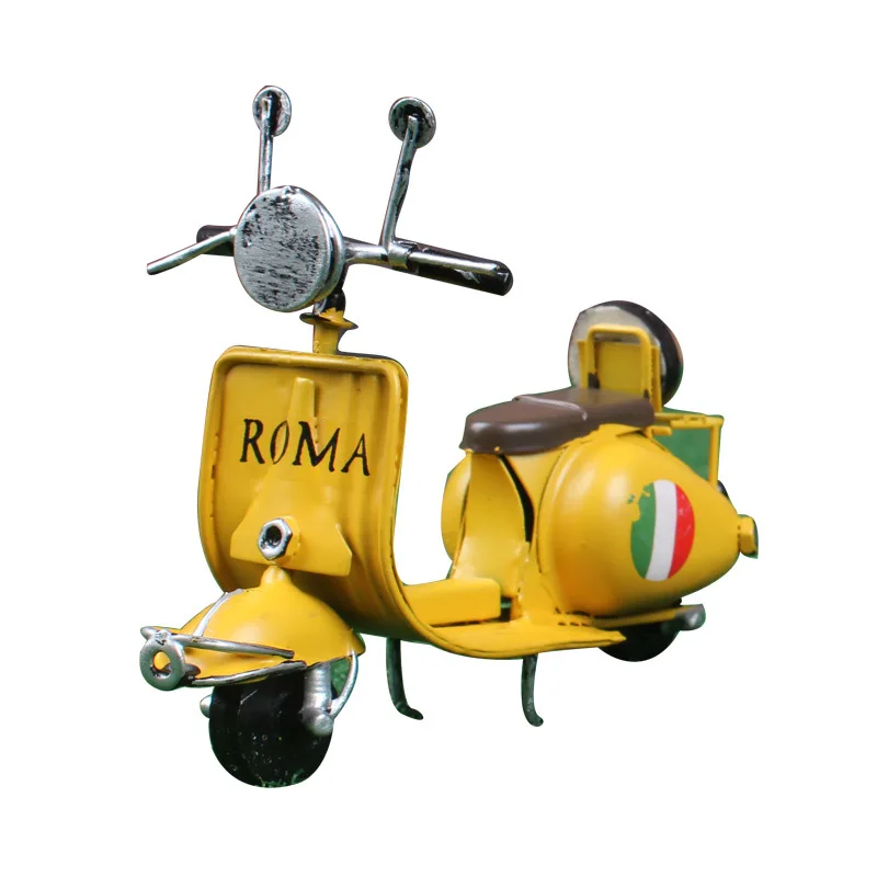 Scooter Roman Holiday Vespa Sheep Scooter 1:18 Motorcycle Model Alloy ...