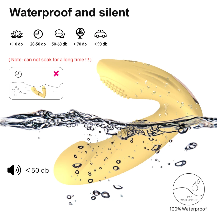 Wearable Butterfly Dildo Vibrator - Adult Sex Toys for Women