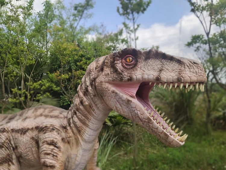 Jurassic Amusement Park Robotic Raptor Life Size Animatronic ...