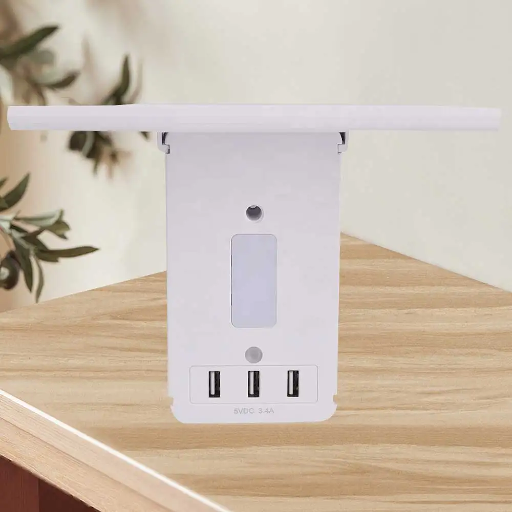 Oswell 4 Us Socket Usb Wall Charger Plug Power Outlet Socket - Buy 4 ...