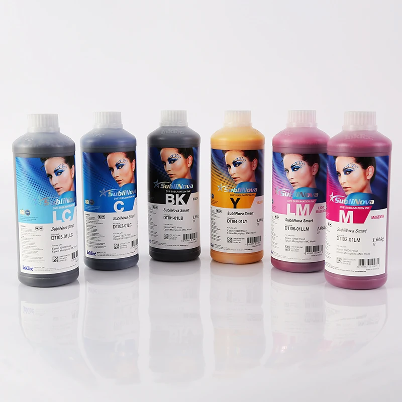 Korea Quality Smart Inketc Dti Sublimation Dye Ink 6 Colors 100ml ...