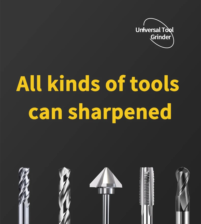 MEIRI MR-600F Universal Tool and Cutter Grinder - Easy to Operate