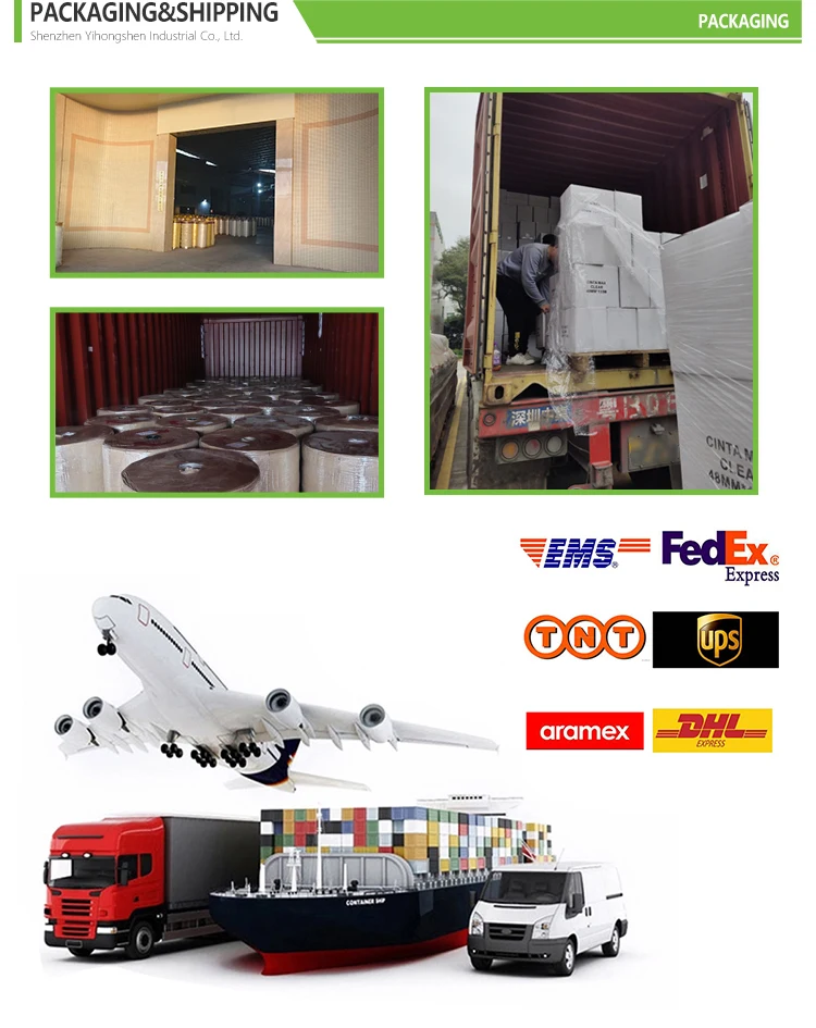 Heavy Duty BOPP Transparent Single-Sided Adhesive Tape Low Noise ...