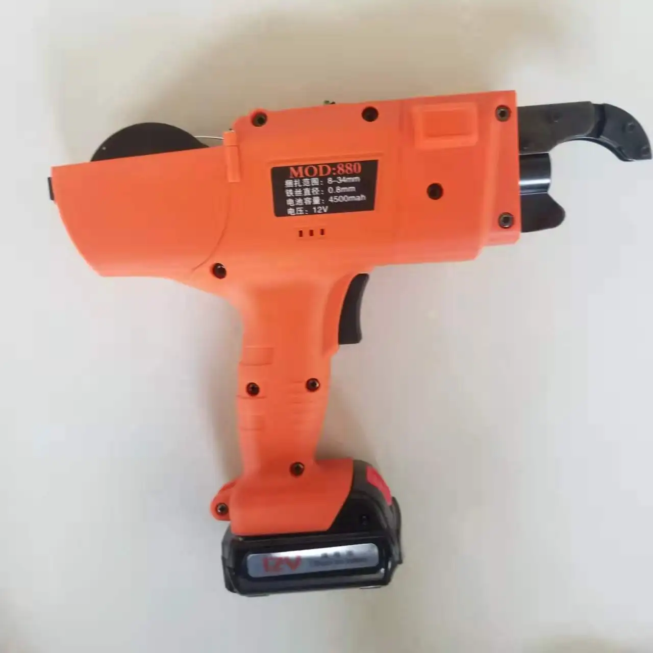 High Quality Cordless Handheld Construction Rebar Tying Machine