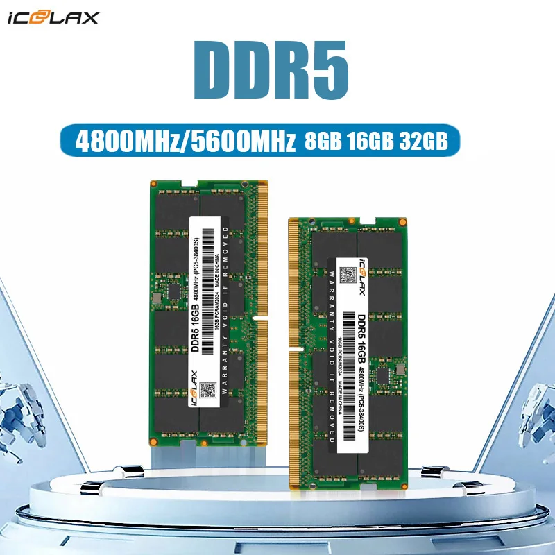 Icoolax Ram Ddr5 4800mhz 5600mhz 8g\16g\32gb Notebook Memory - Buy Ddr5 ...