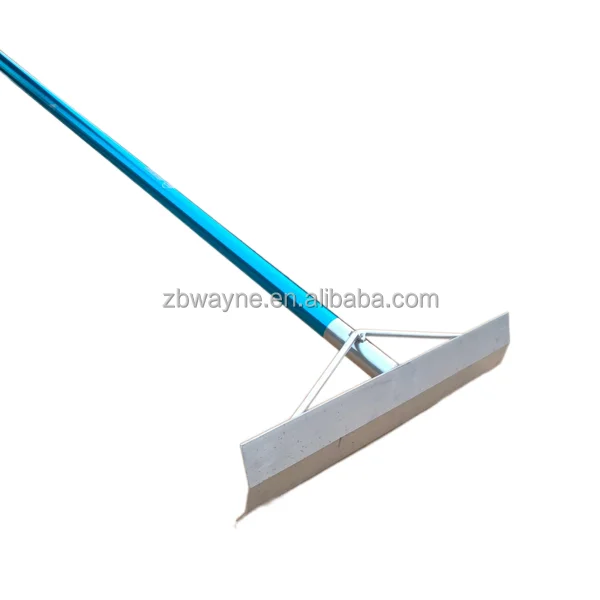 Heavy Duty Anodized Aluminum Texas Placer Concrete Rake Industrial ...