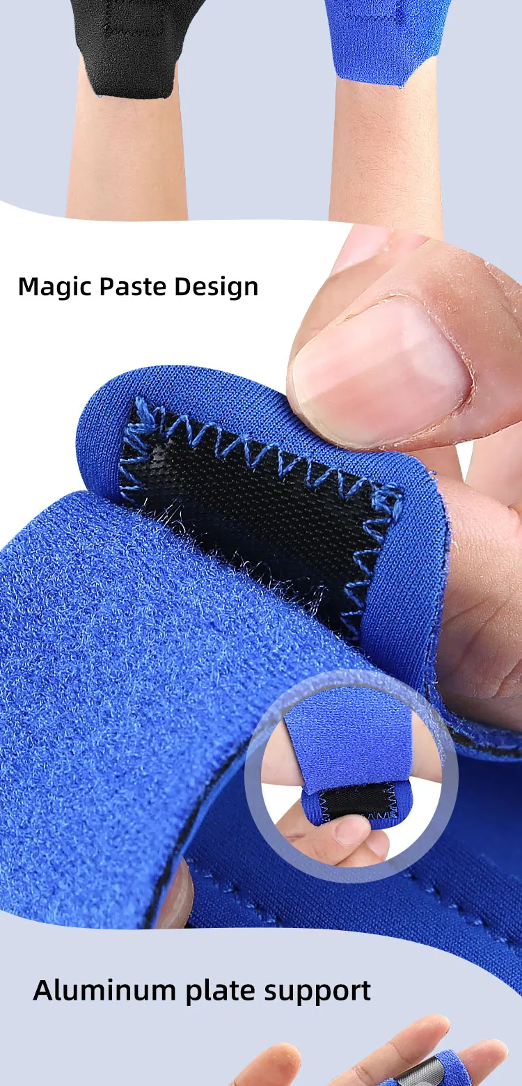 Trigger Finger Splint Hand and Wrist Brace Support Adjustable Locking ...