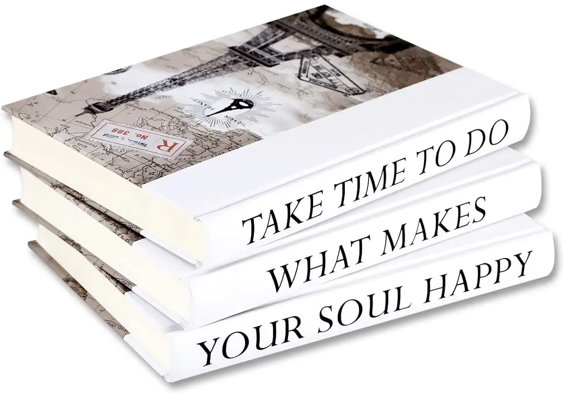 Decorative Book Stack for Coffee Table - Eco-friendly