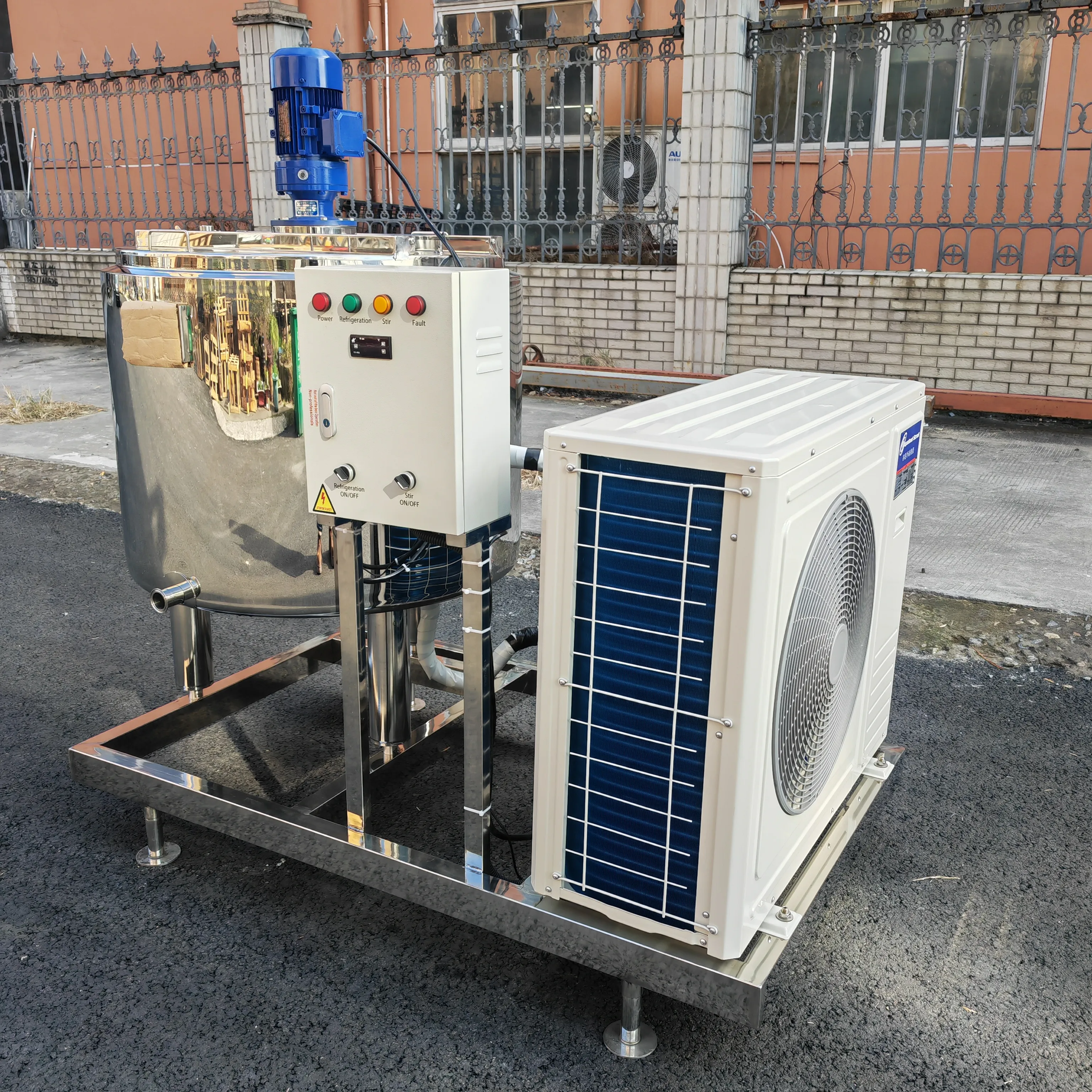 Stainless Steel SUS304 Soft Drink Juice Mixing Tank 1000L-5000L ...