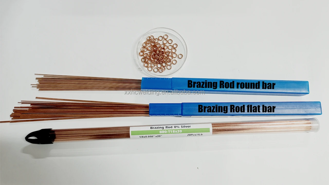 Air Conditioner Copper Welding Rod Phosphorus Copper Alloy Brazing Rod ...