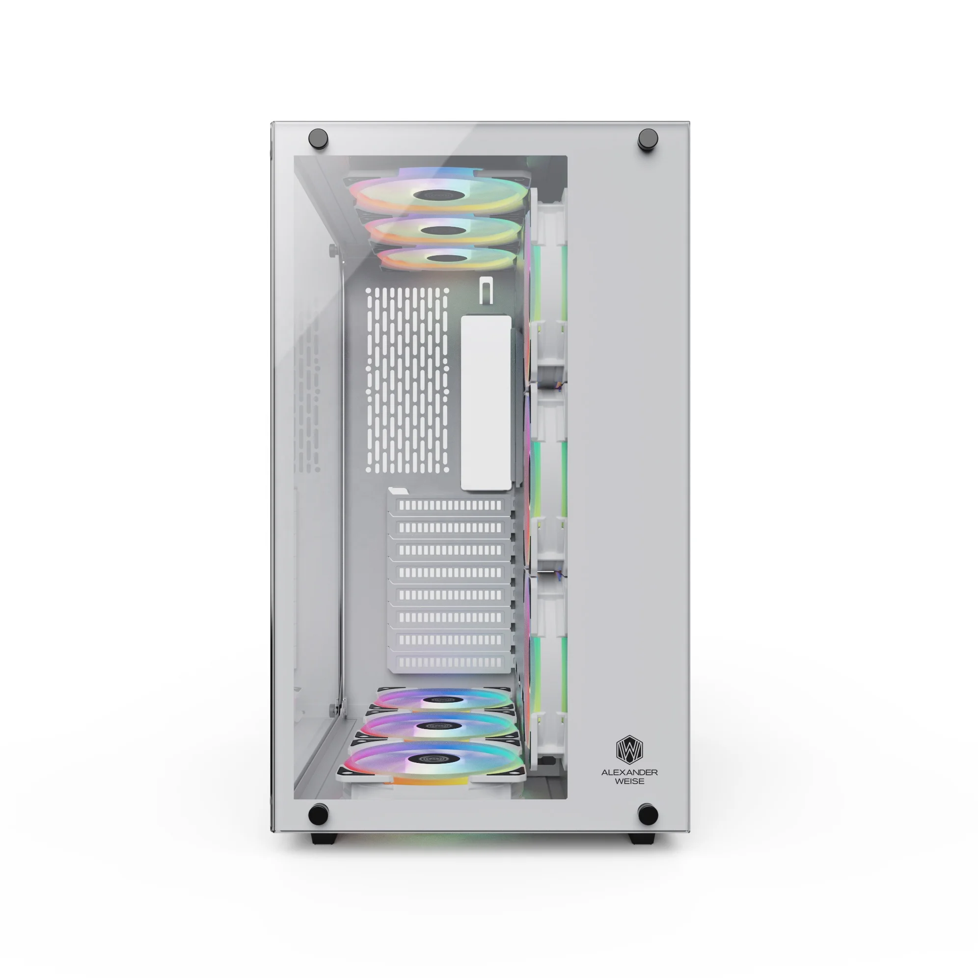 Jnp C701 White Color Computer Cabinet Gaming Mid Tower - Buy Gaming Pc ...