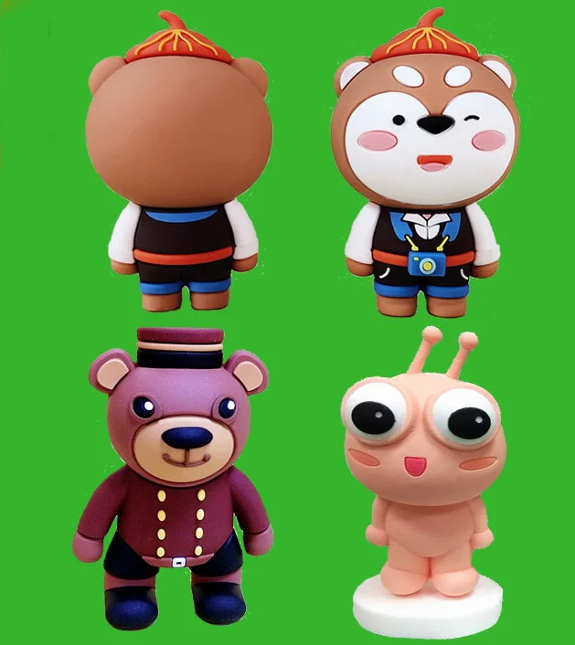 Action Model Pvc Doll Plastic 3d Stereo Miniature Art Toy Collectible ...