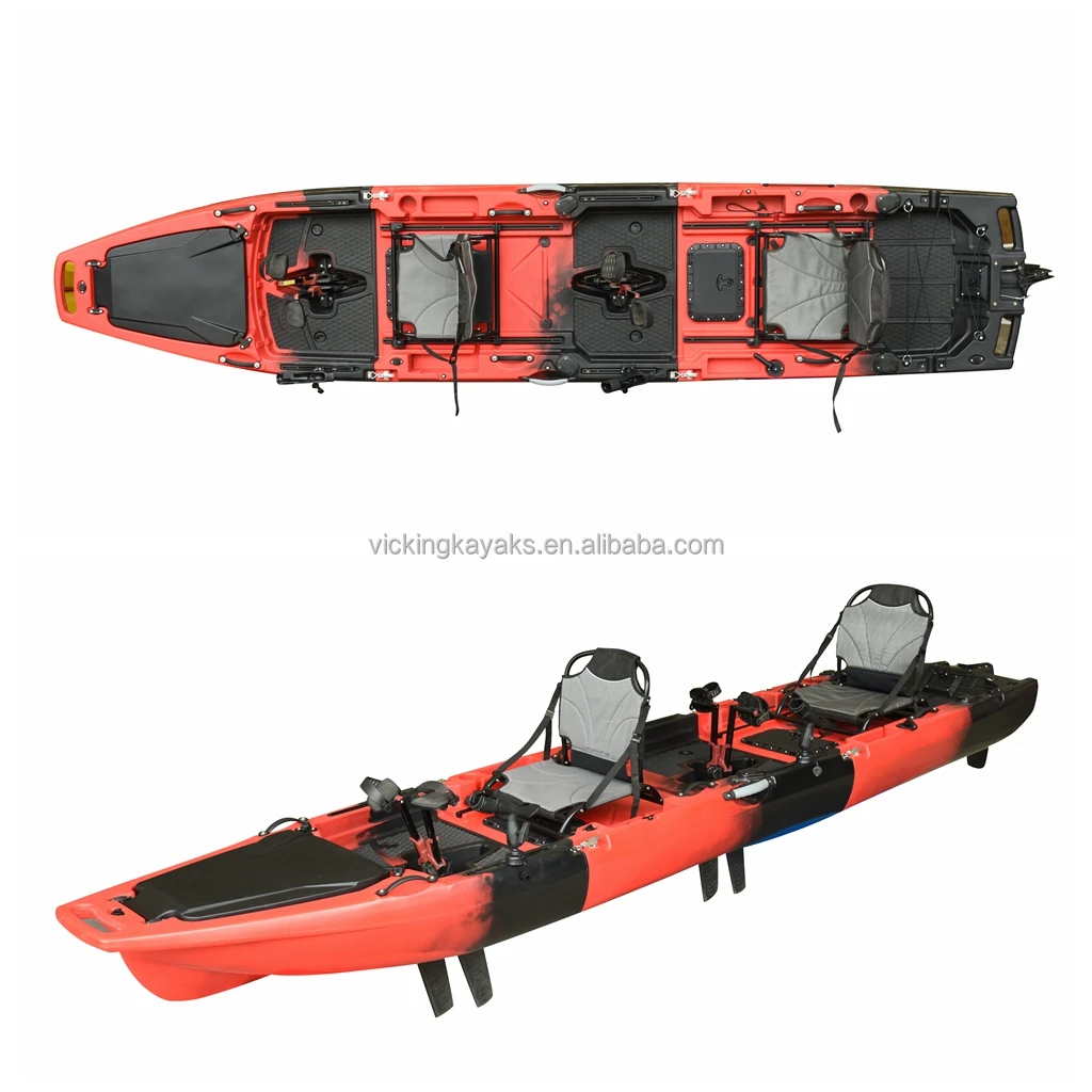 Vicking 1-Person Modular Kayak - Perfect for Fishing & Touring