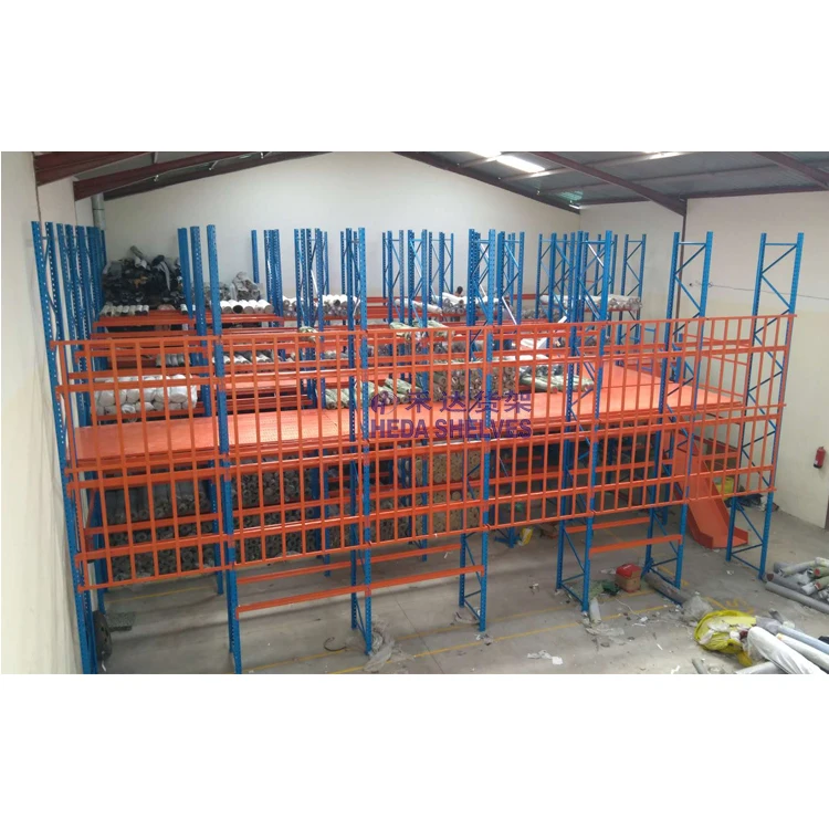 Pallet Rack Supported Mezzanine Racking System for Warehouses