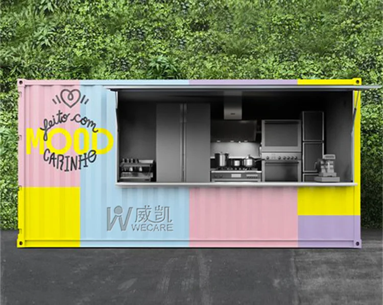 WECARE Container Kitchen - Portable Coffee Shop & Juice Bar
