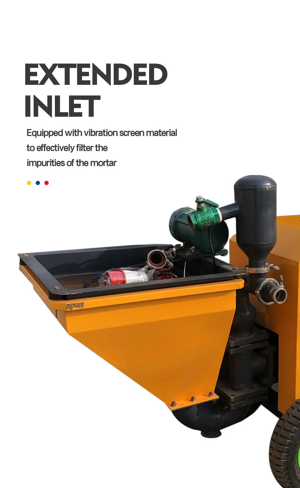 Automation Concrete Mortar Stucco Sprayer Cement Mortar Spraying ...