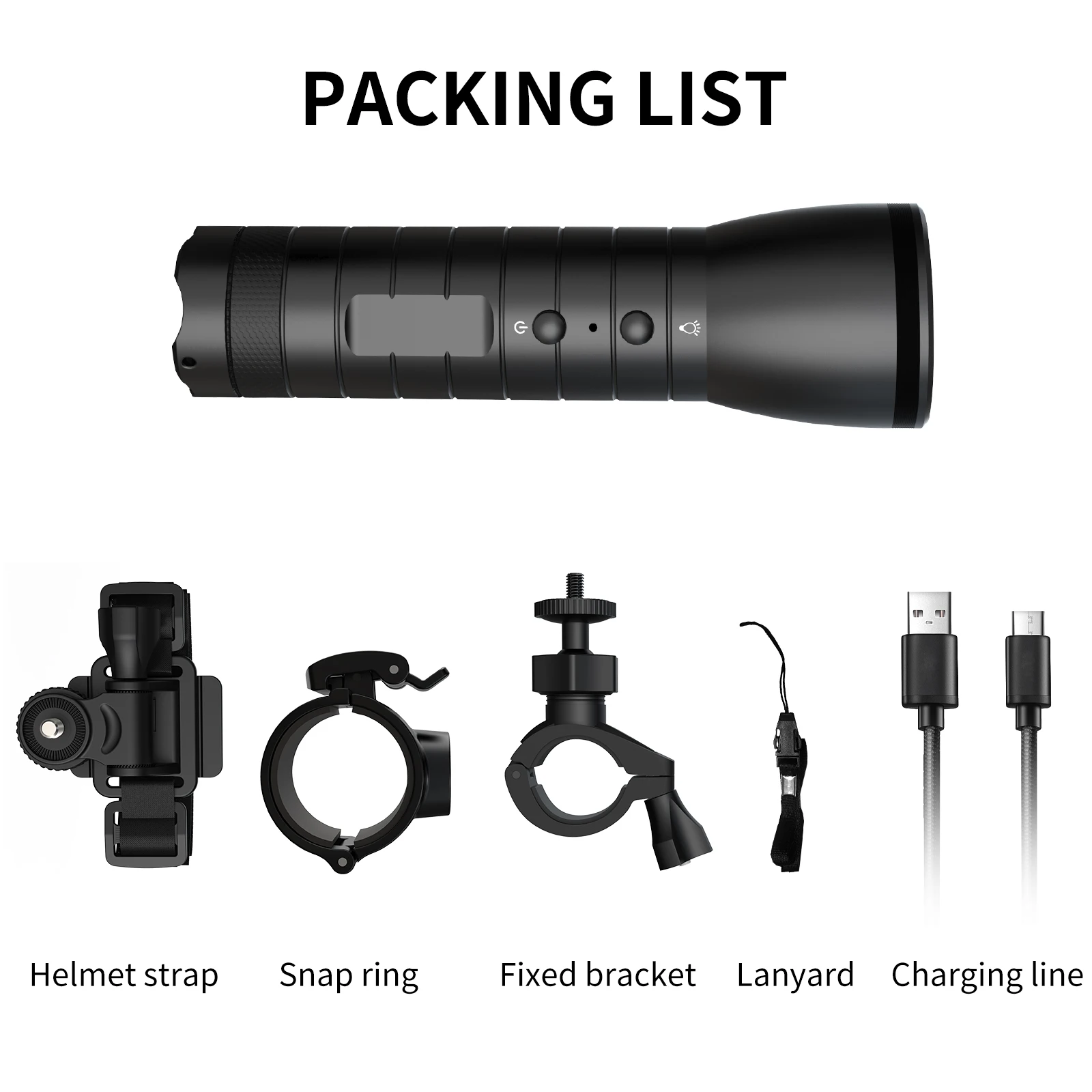 Motorcycle Bike 1080p Outdoor Torch Sport Camera Waterproof Helmet ...