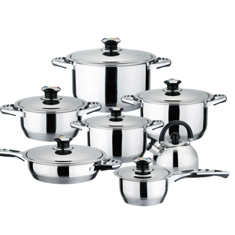 Wholesale Cheap And Affordable 13pcs Non Stick Stainless Steel Cookware ...
