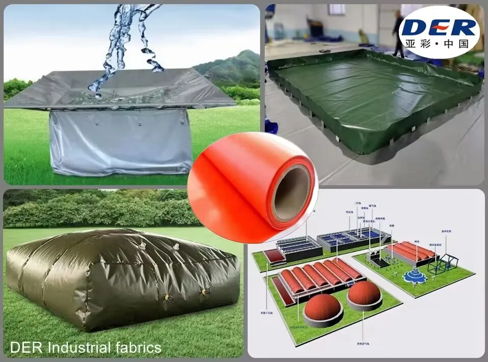Foldable Industrial Flexible Biogas Holder Bags - Durable & Versatile