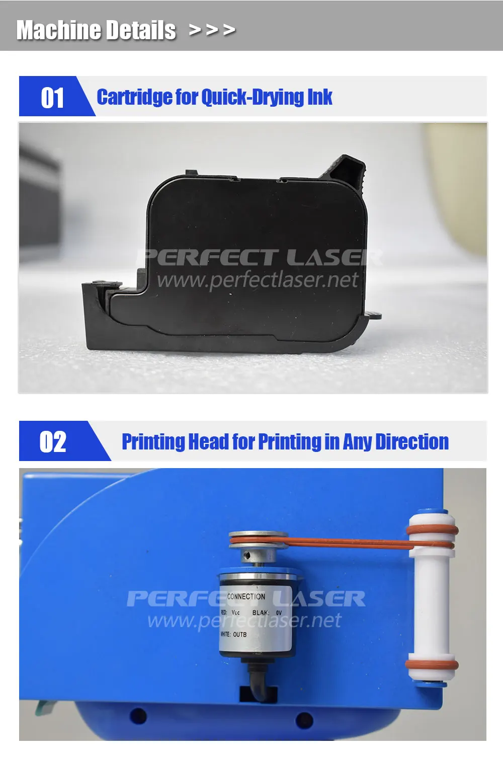 Perfect Laser- Handheld Inkjet Printer Glass/ Portable Expiry Date ...