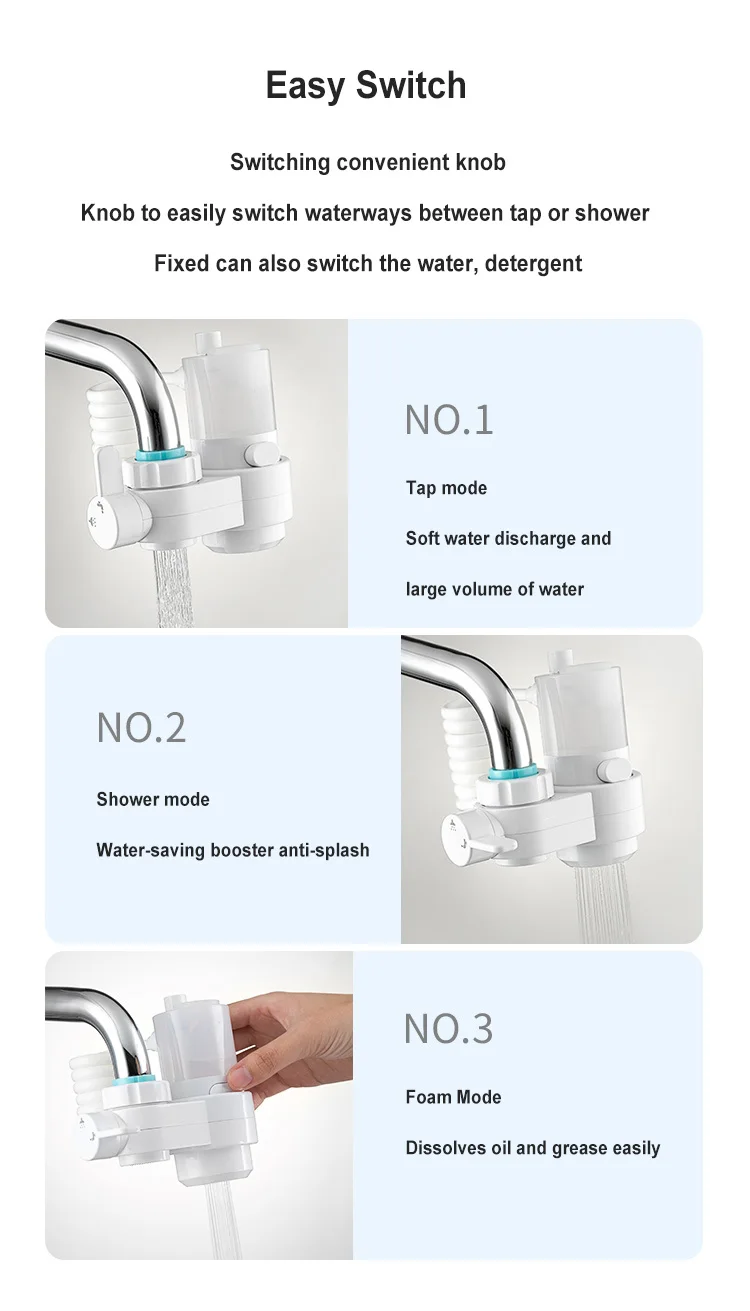 Hotels Manual Mounted Kitchen Faucet Water Purifier Tap Filter ...