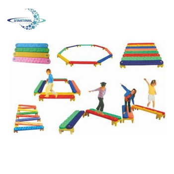 Kindergarten Preschool Children Plastic Balance Beam Kids Gymnastics ...