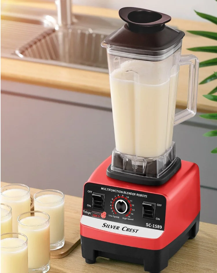 Commercial Juicer Blender Blender 2 Liter Pc Jar Food Processor ...