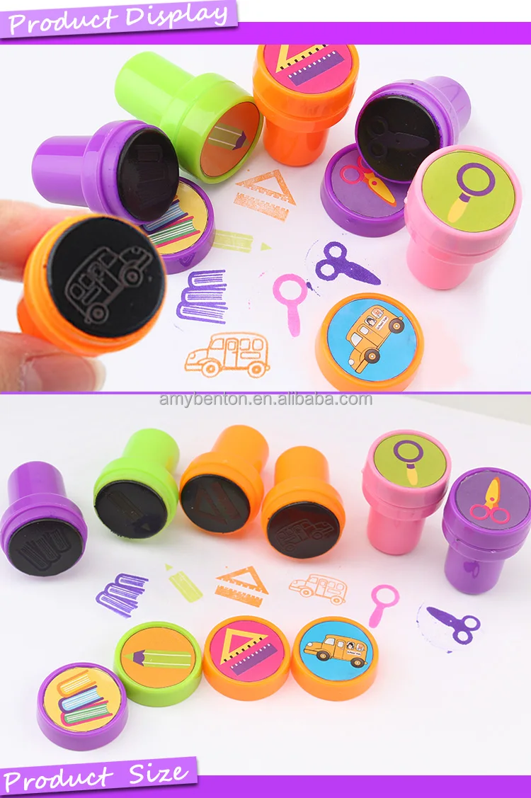 Self-ink Stamps Custom Logo Stamper Personalized Math Stamper For Kids ...