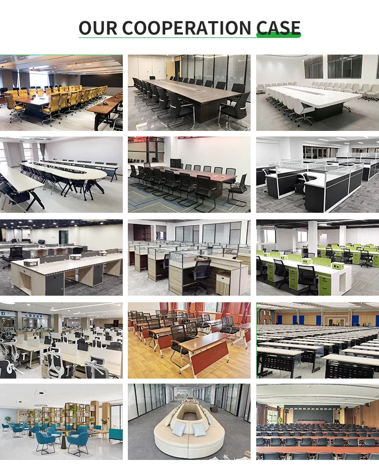 Modern Executive Office Furniture boss Office Desk White Color Manager ...