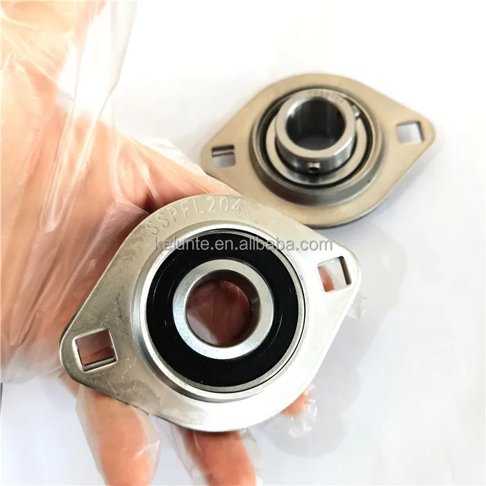 3-bolt Triangle Flange Bearing Housing PFT207 with Ball Bearing SB207