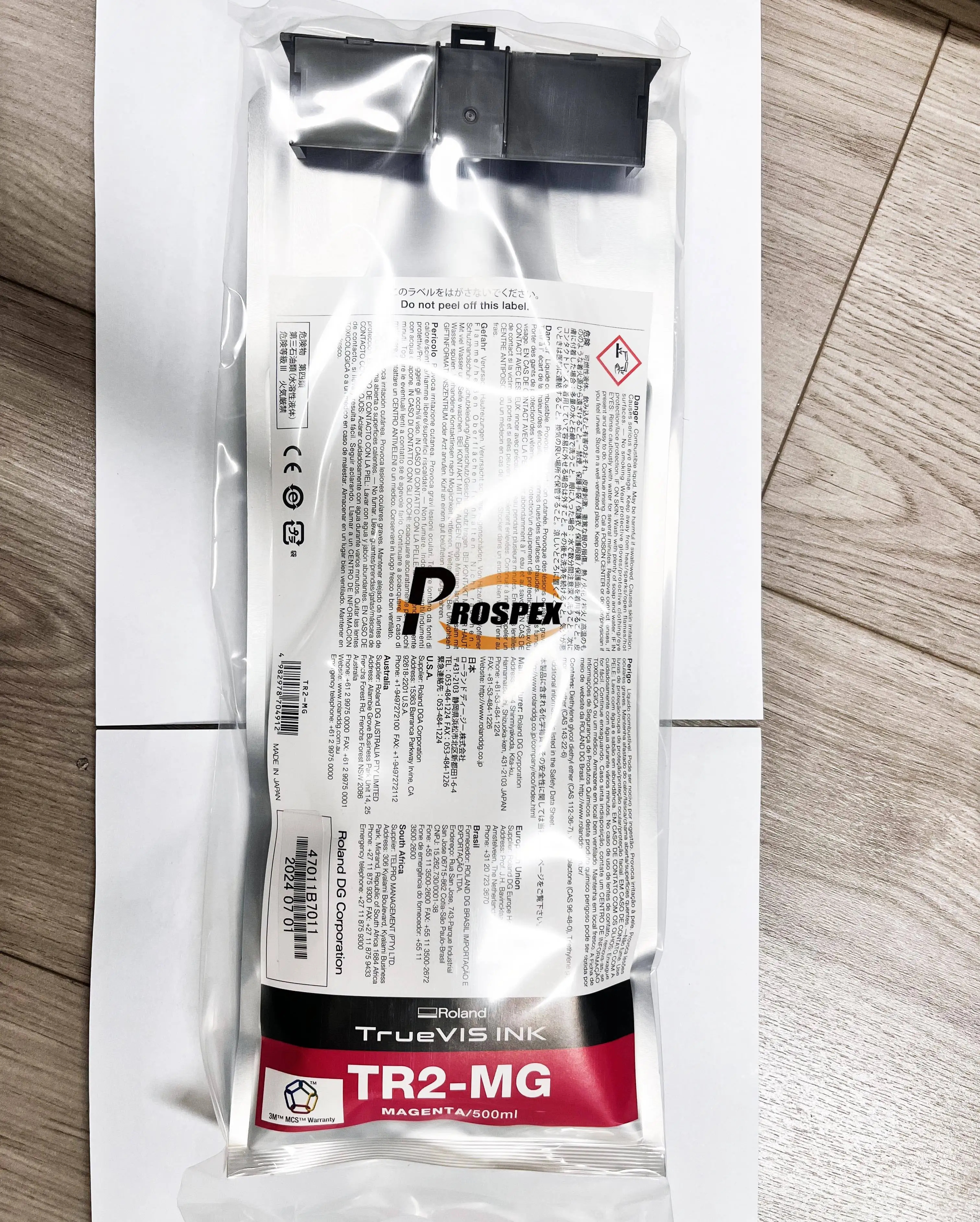 Beautiful Color Roland TrueVIS TR2 Ink (500ml) TR2 Wallpaper Printing ...
