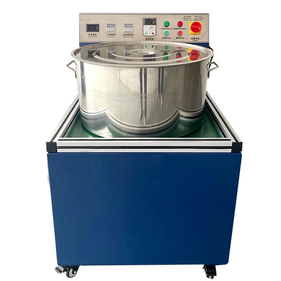 Industrial pan strong magnetic grinding and polishing machine frequency ...