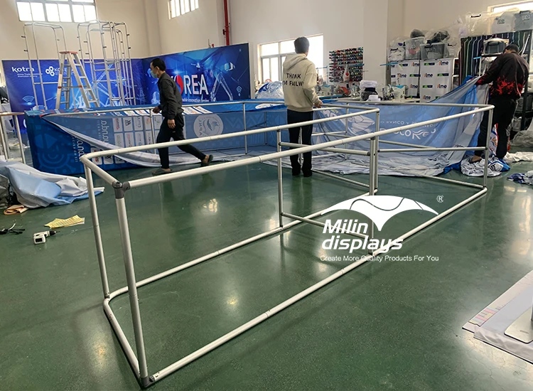 Custom Printed Winners Arch Podium - Portable Aluminum Display for ...