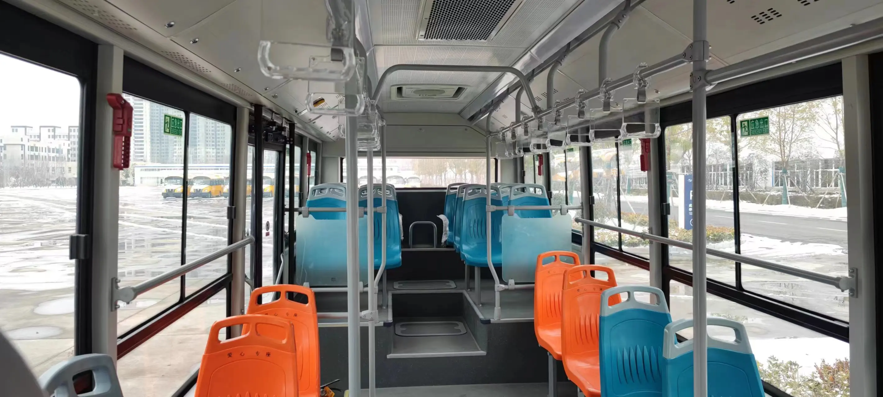 8.1m 29seats Lhd 100% Powered Electric City Bus With Low Price High Quality 400km Long Range And ...