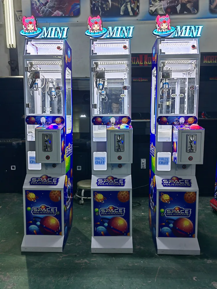 Luxury Kids Coin Operated Claw Crane Mini Toy Megamini Claw Crane Toy ...