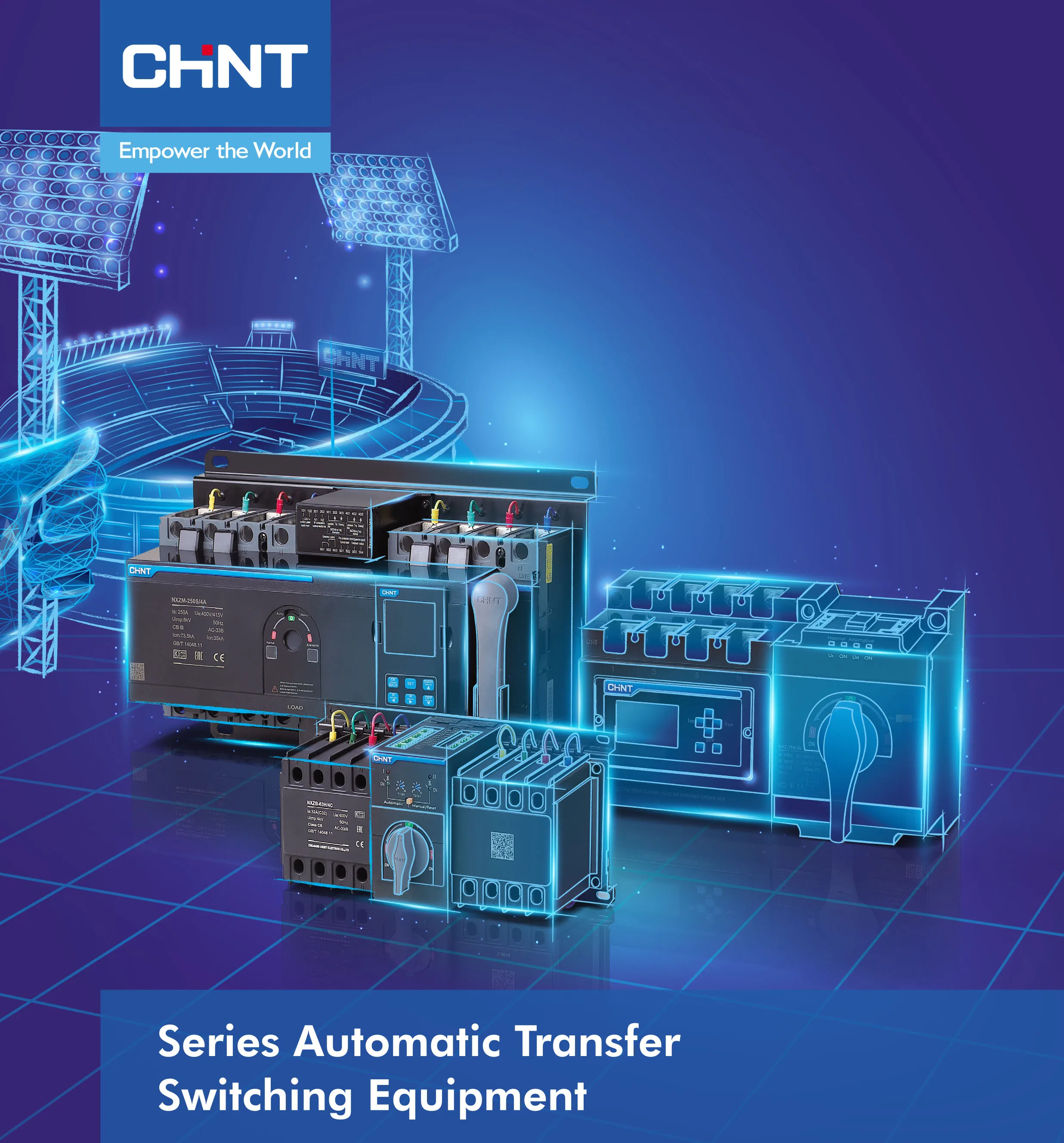Chint NXZB-63S/4A 63A C63 Dual Power Supply - Reliable & Efficient
