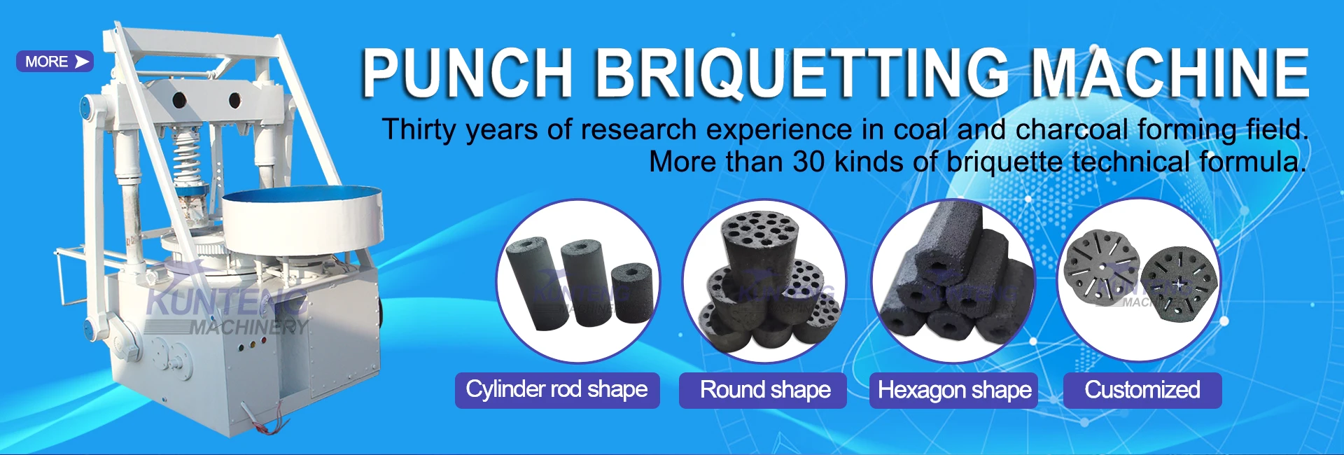 Slag Brick Shape Forming Machine - Efficient Coal Pressing
