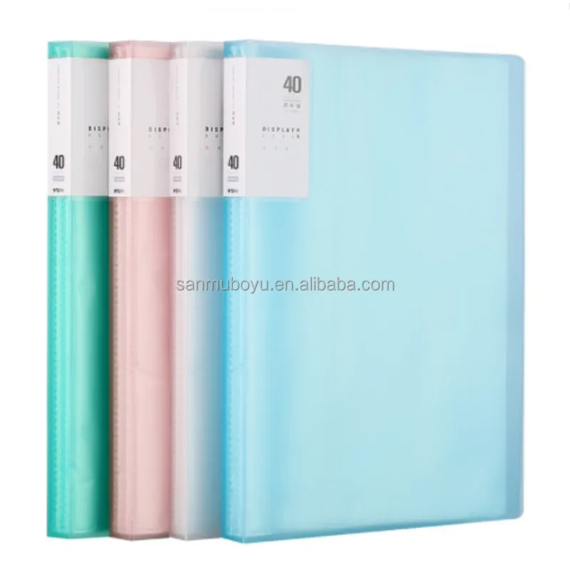 Clear Sleeves Presentation Book 60 Pocket A4 Sheet Protectors Display ...